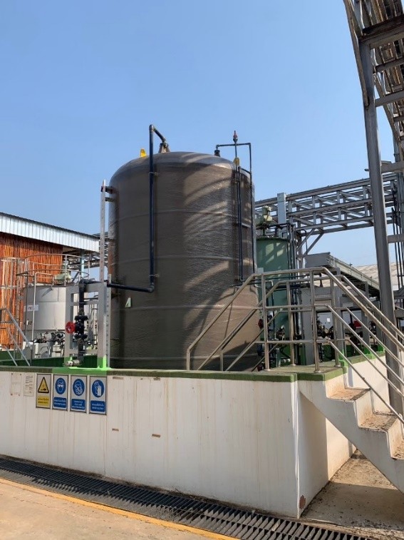 Installation of Chemical Tank – Chemitron