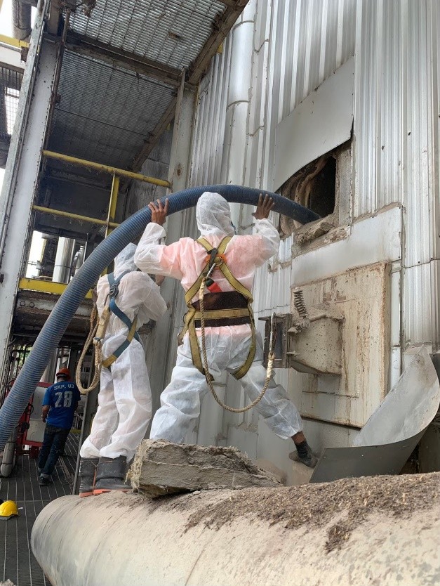 Sludge Removal Services with Confined Space Work – Chemitron